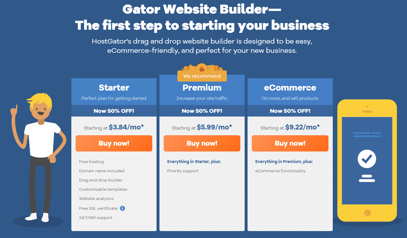 Gator Website Builder by HostGator Review (2024) - Chamber Of Commerce
