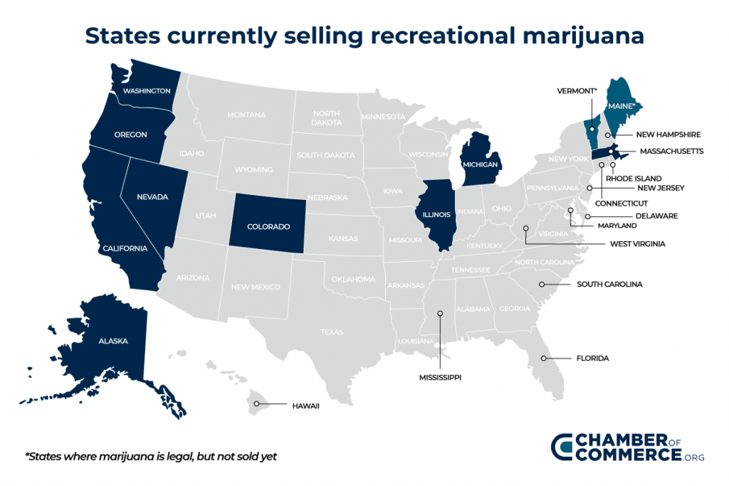 Taxing Marijuana: Which Recreational States Levy The Highest Taxes ...