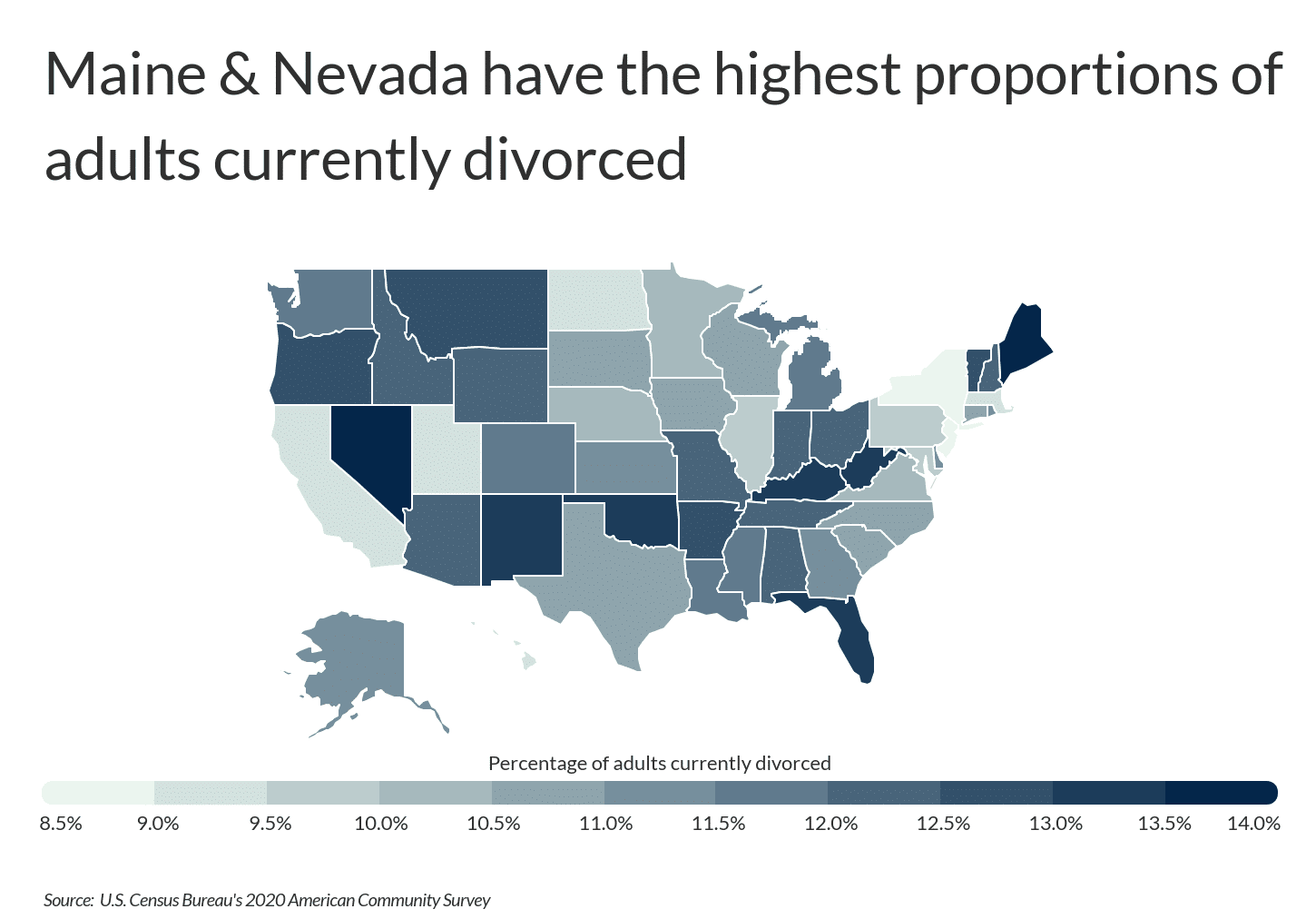 The Most Divorced Cities in the U.S. - Chamber Of Commerce